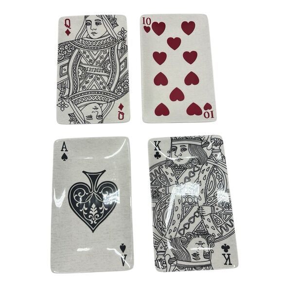 Williams Sonoma | Dining | Set Of 4 Williams Sonoma Vintage Playing ...